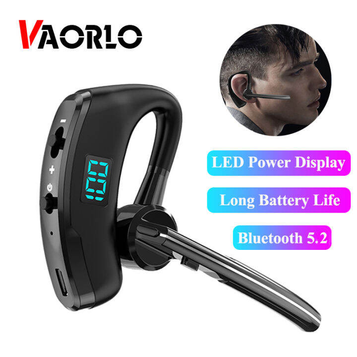 VAORLO Tai Nghe Doanh Nhân Bluetooth V8S Tai Nghe Rảnh Tay Không Dây Có Micrô Khử Tiếng Ồn Với ...