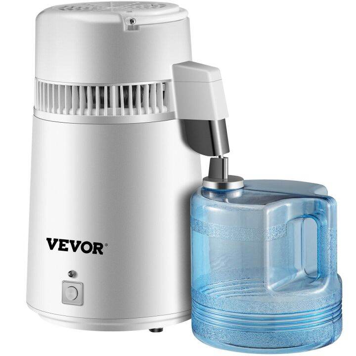 VEVOR Upgrade 4L Water Distiller Purifier Stainless Steel Pure Water ...