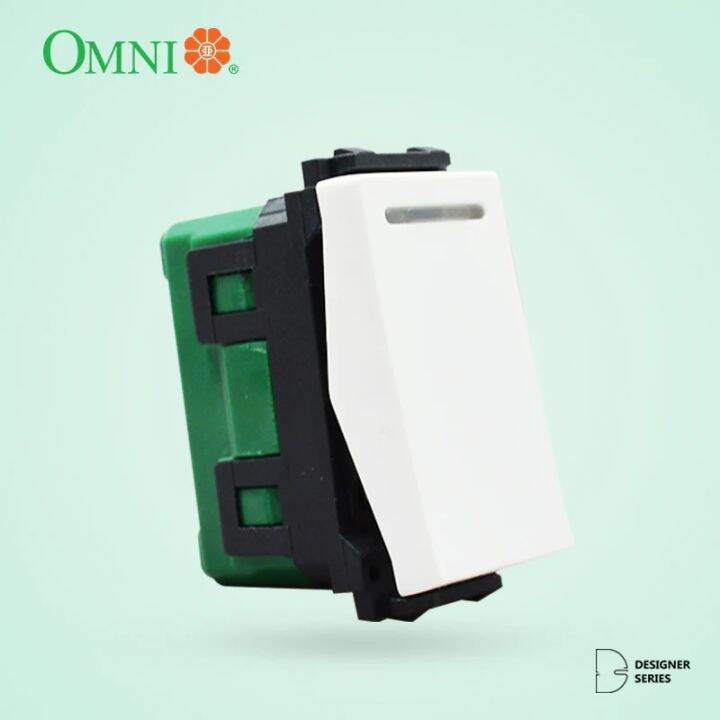 OMNI Designer Series 3-Way Illuminated Switch in Ivory 16A - DWS-224 ...