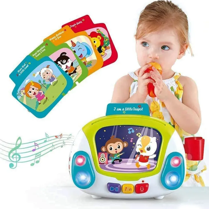 Liberty Imports Musical Toys Jukebox Karaoke Singing Machine | Baby ...
