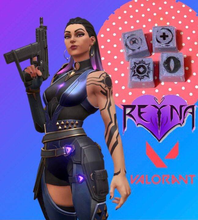 VALORANT Reyna keycaps | Lazada PH