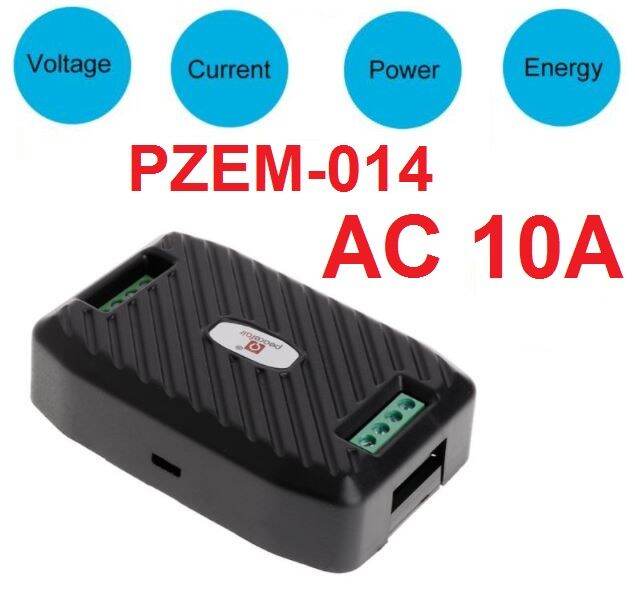 PZEM-014 Energy Meter AC 10A Voltage Current Energy Hz Power factor ...