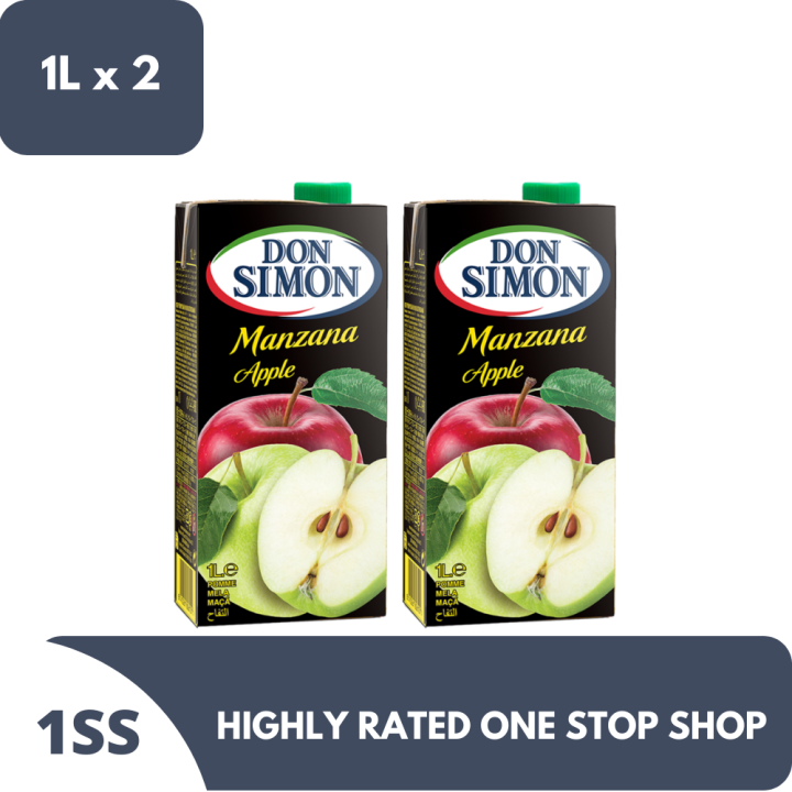 Don Simon Apple Juice 1L x 2 | Lazada PH