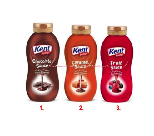 Kent Boringer Syrup 320ml Caramel Sauce Chocolate Sauce Fruit Sauce ...