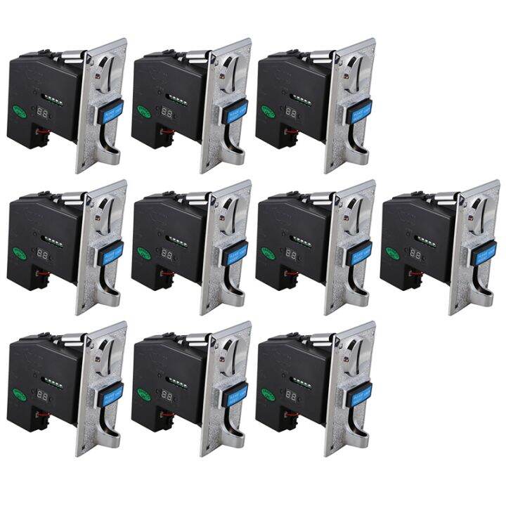 10X Multi Coin Acceptor Selector for Mechanism Vending Machine Mech ...