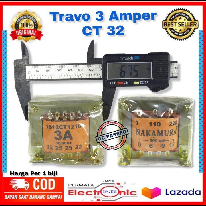Travo 3 amper ct 32 volt Transformator 3Amper CT 32 | Lazada Indonesia