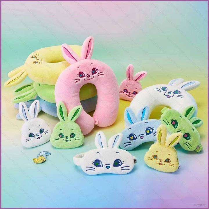 SQ2 NJS NewJeans Plush Eyes Mask Gift For Girls MINJI HANNI DANIELLE ...