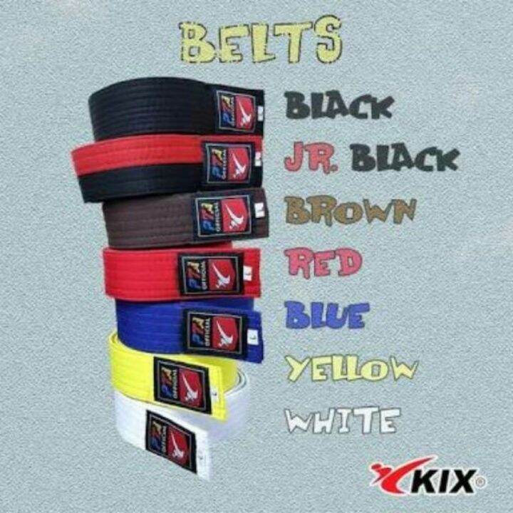 KIX Taekwondo belts (Ready Stocks) Official | Lazada PH