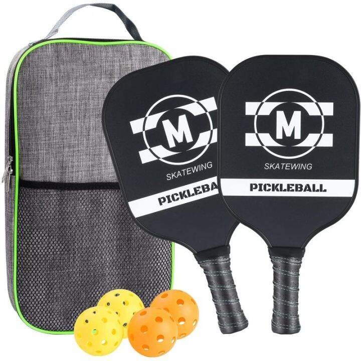 Pickleball Paddles Set, Pickleball Rackets Set of 2, Lightweight ...