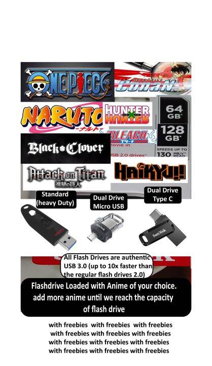 Anime USB Flash drive Free anime series fandom emporium fandom gallery ...