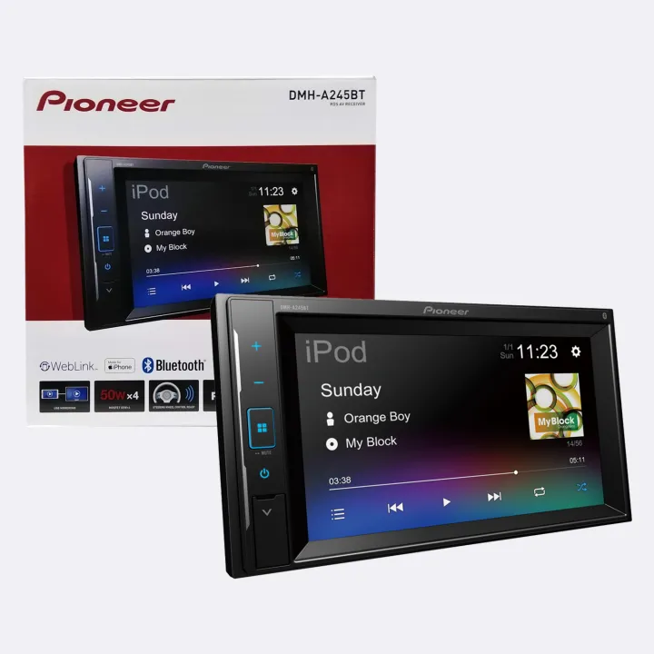 Pioneer Car Stereo DMH-A245BT / Digital Media AV Receiver with Bluetooth | Lazada PH