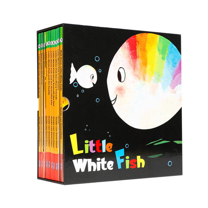 Milumilu Little White Fish Is So Happy English Original Confident ...