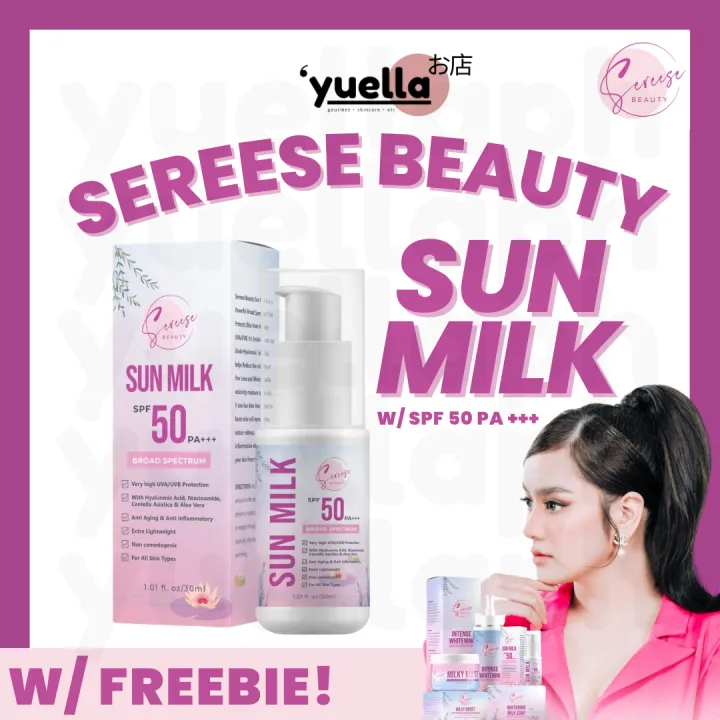 ONHAND w FREEBIE | SEREESE BEAUTY - SUN MILK (New Product) by RFAM Mimi ...