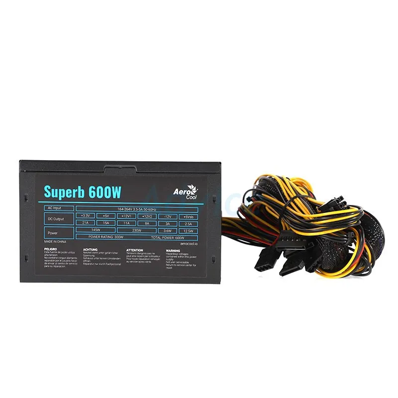 AeroCool PSU Superb 600W Advice Online As the Picture | Thisshop