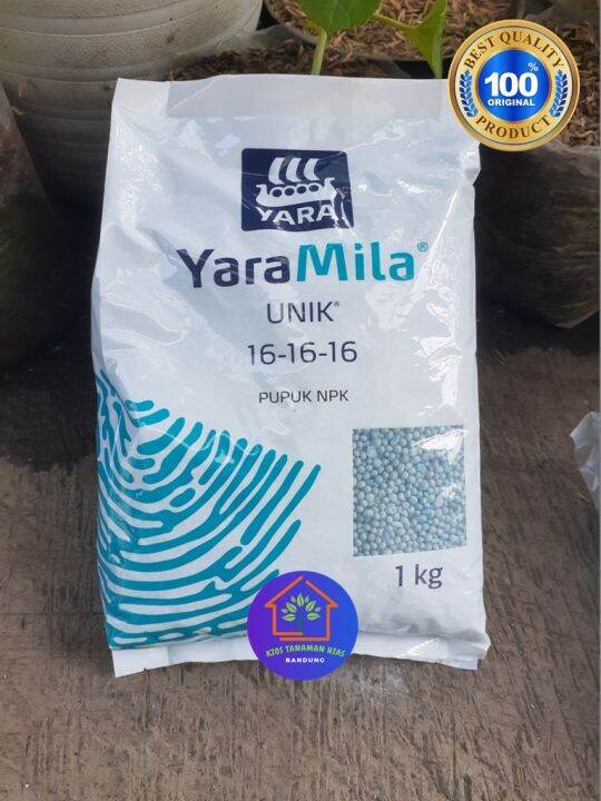 COD Pupuk NPK 16 16 16 Yaramila Unik Kemasan Pabrik 1 Kg / 1kg Repack | Lazada Indonesia