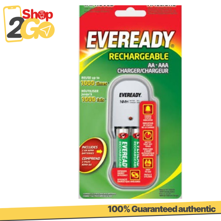 Eveready Rechargeable Battery Mini Charger | Lazada PH
