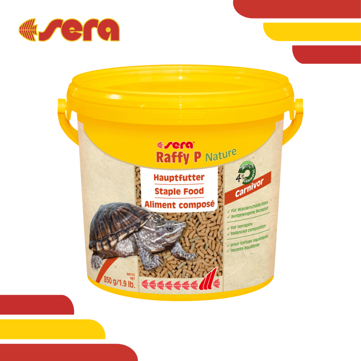 TORTOISE FOOD: Sera RaffyP Nature 10L (2.35kg) | Lazada PH