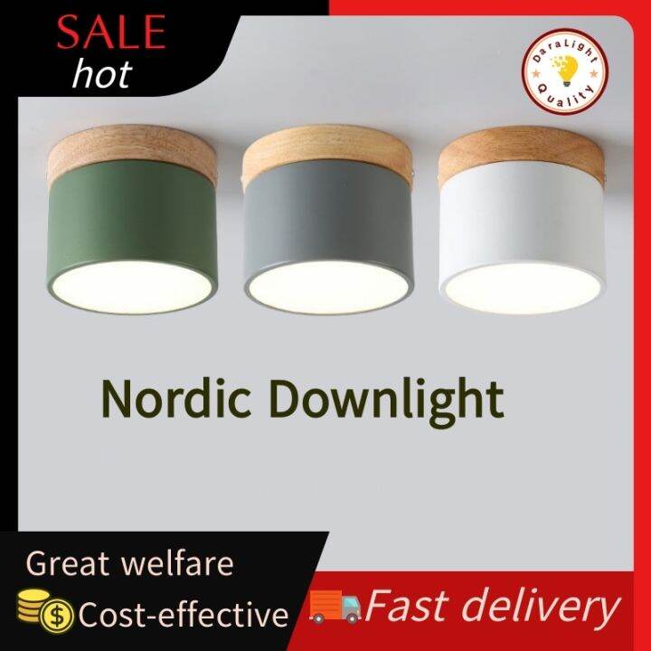 【DARA】 chandelier ceiling light nordic simple tricolor dim mini bar ...