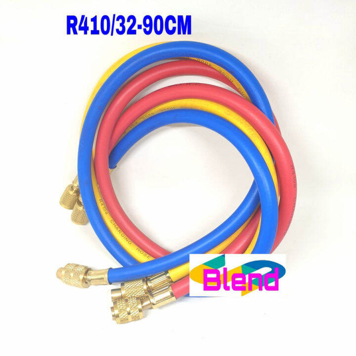 Selang Freon R410 1SET 90 cm/Slang Manifold Testing/Pengisian R32 ...