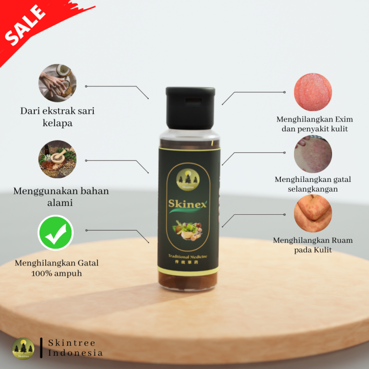Obat Gatal Jamur Selangkangan pria dan wanita Skinex Herbal Obat Gatal ...