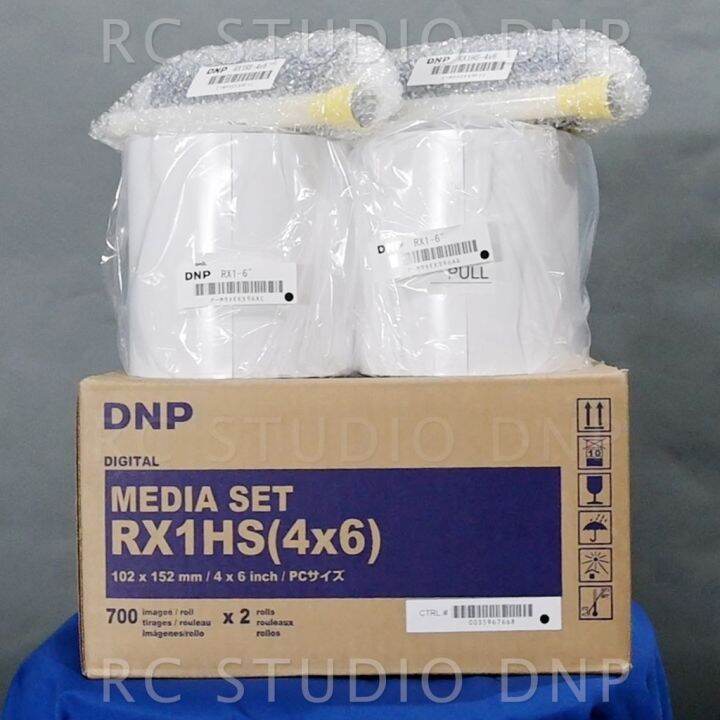 DNP dnp 1box 2rolls 4R RX1 RX1s RX1HS Fotolusio Consumable Media Set | Lazada PH