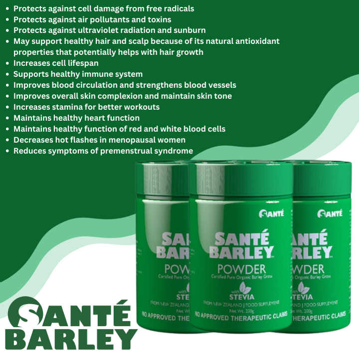 Original Sante Barley 200 grams pure barley | Lazada PH