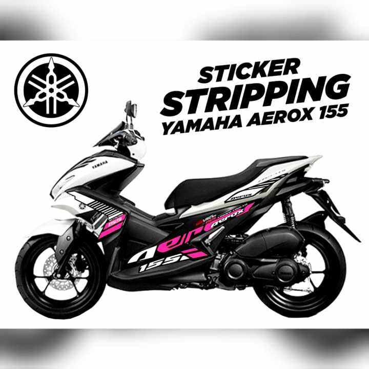 decal sticker yamaha aerox/striping variasi aerox | Lazada Indonesia
