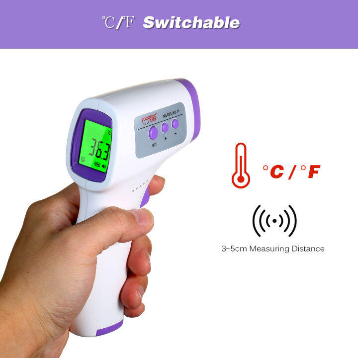 Handheld Infrared Thermometer Gun Non-contact Temperature Measurement ...