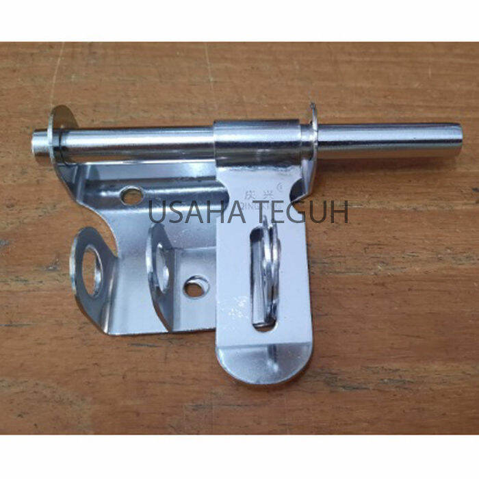 Grendel Overpal Slot Gembok GTK Jumbo Stainless Chrome 4 inchi | Lazada ...
