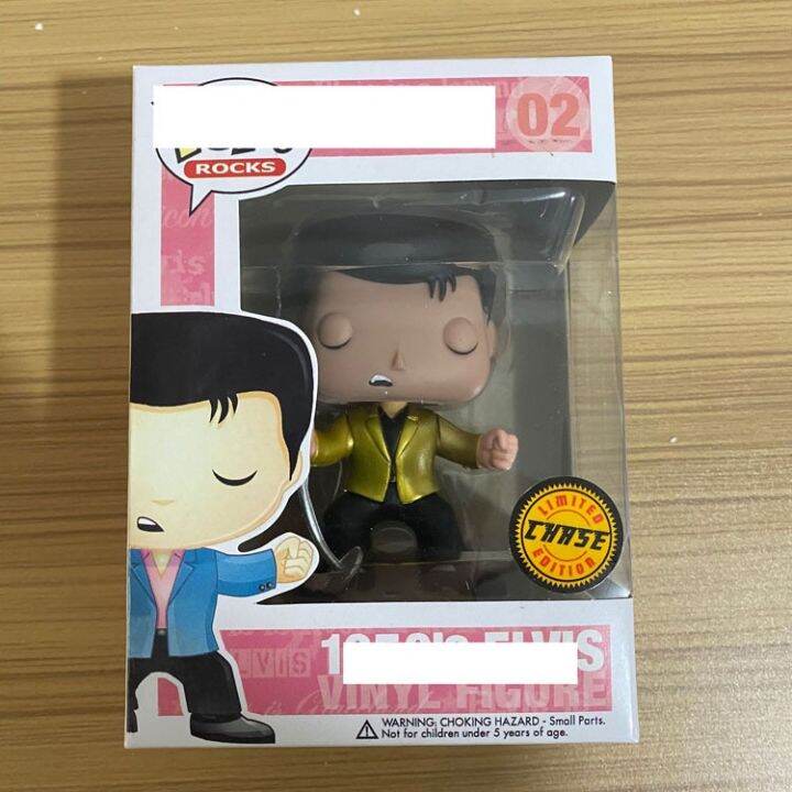 [COD]FUNKO POP 1950 S The King Elvis Presley พีวีซีรูปตุ๊กตาของเล่นทอง ...