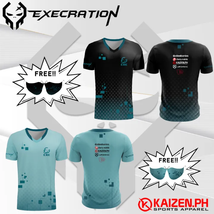 EXECRATION E-SPORTS JERSEY EXE-08 SERIES by KAIZEN.PH | Lazada PH