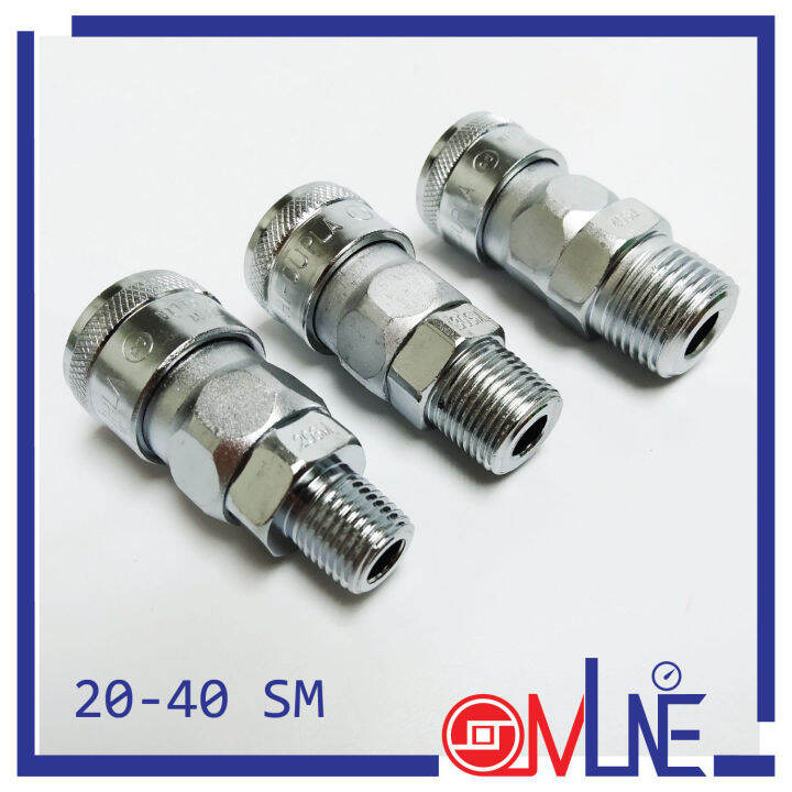 [HIGH QUALITY] NITTO 20SM - 40SM Air Coupling Compressor Socket Quick Coupler Connector (MAKE IN ...