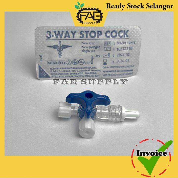 syringe 3 Way Stopcock lock BLUE RED WHITE Rotating luer lock IV line ...
