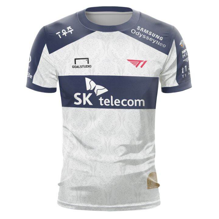 Skt T1 Esports Professional 2023 Faker Jersey Valorant-csgo League Of Legends Team Uniform ...