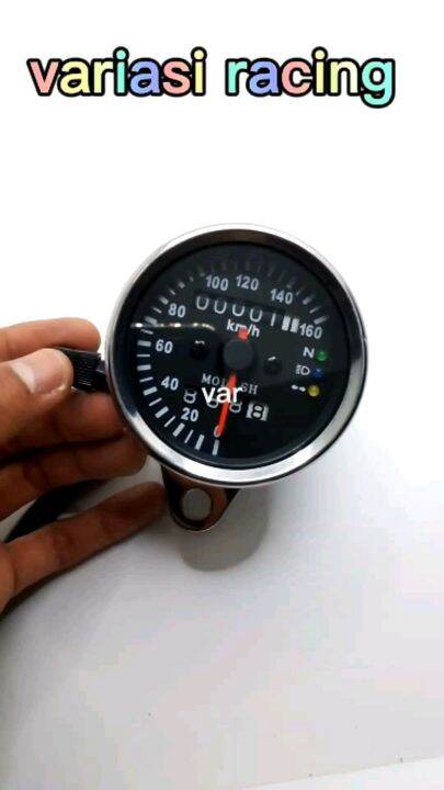 SPEEDOMETER/KILOMETER PLUS AMPER BENSIN VARIASI,MOTOR MODIFIKASI ...