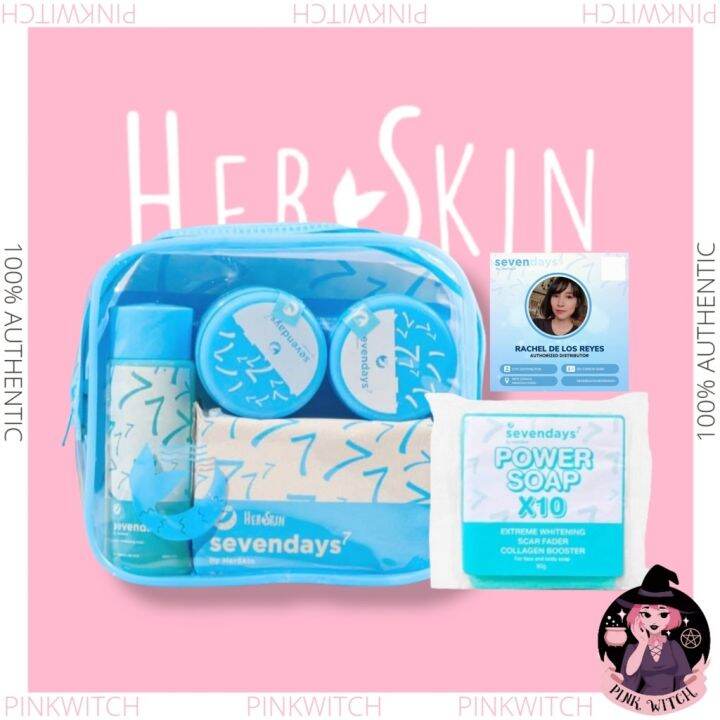 Original Her Skin Seven Days Rejuvenating Power Exfoliating Set Revita ...