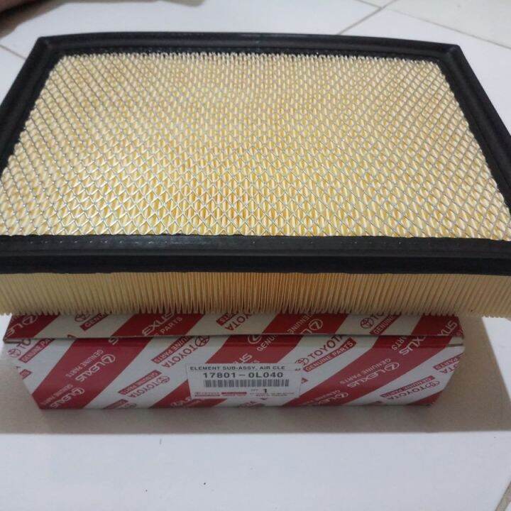 FILTER UDARA /AIR FILTER INNOVA REBORN FORTUNER HILUX 2016 - UP ...