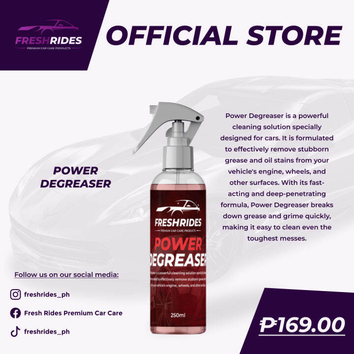 Fresh Rides Power Degreaser | Lazada PH