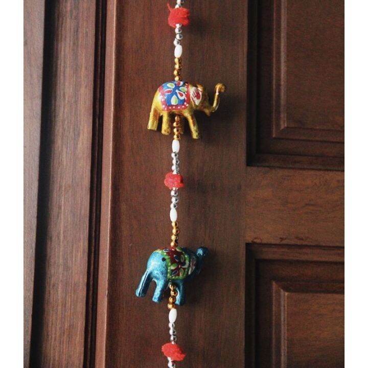 Handmade Long Elephant Hanging Decoration Home Decoration/Festive Decor ...