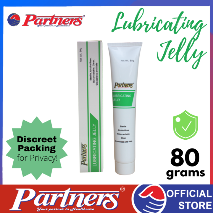 PARTNERS LUBRICATING JELLY 80 GRAMS | Lazada PH