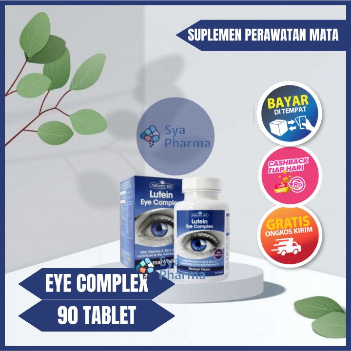 Lutein Eye Complex Obat Mata Buram Jarak Jauh, Kabur dan Rabun Jauh ...