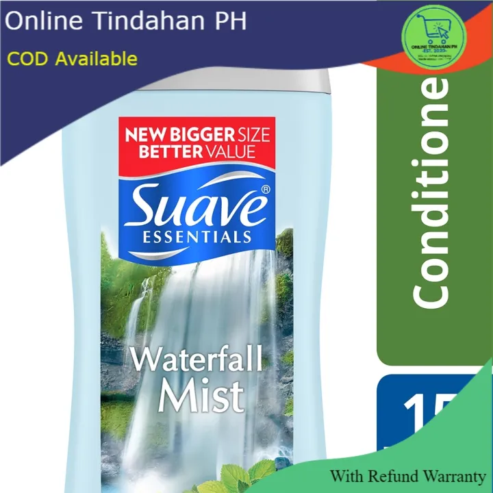 Suave Waterfall Mist Refreshing Hair Conditioner for Fresh Hair 15oz ...
