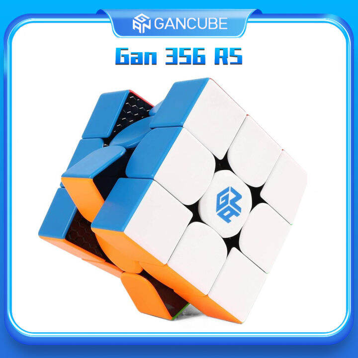 gan 356 rs Rubik's Cube 3 × 3 Slippery Rubik Speed Cube Magnetic Gan ...
