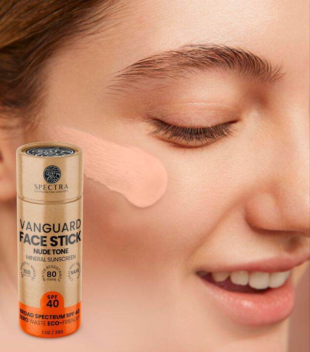 Spectra Vanguard Face Stick nude tone 1oz SPF40 | Lazada PH