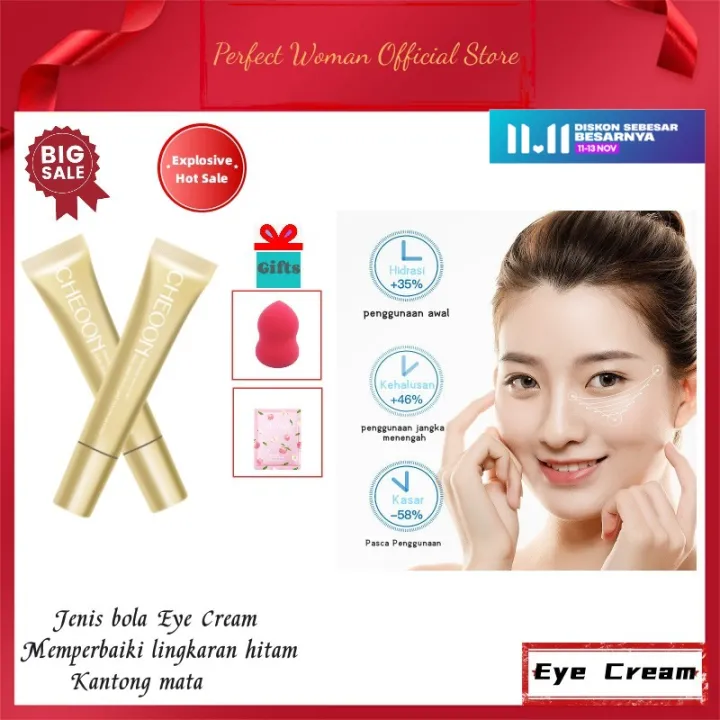 (Bisa COD)CHEOON Korean brand Eye Serum 15gr Eye Treatment Eye Cream ...