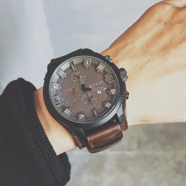 Chaoda watch male han edition students personality trend Chinese police ...