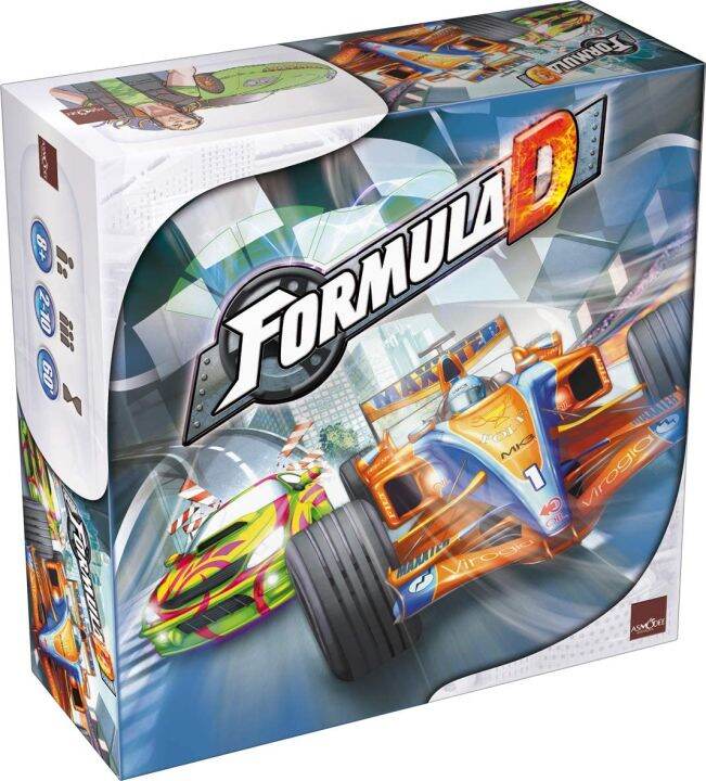 Formula D board game + Formula D Circuits 3 – Singapore & The Docks Map ...
