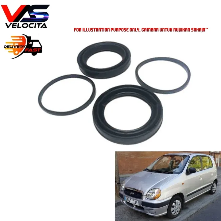 OEM DISC BRAKE KIT FRONT HYUNDAI ATOS CALIPER REPAIR KIT (58102-02A00F ...