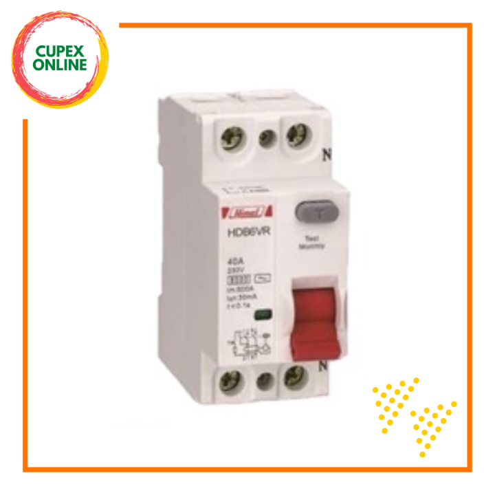 Himel 6 Series Residual Current Circuit Breaker 2P 40A 300mA AC-Type | Lazada