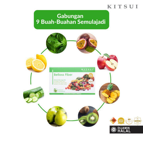 KITSUI Bellos Fiber 15's 15gm | Lazada